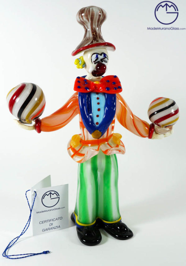 Buy online Murano Glass clown | Made Murano Glass