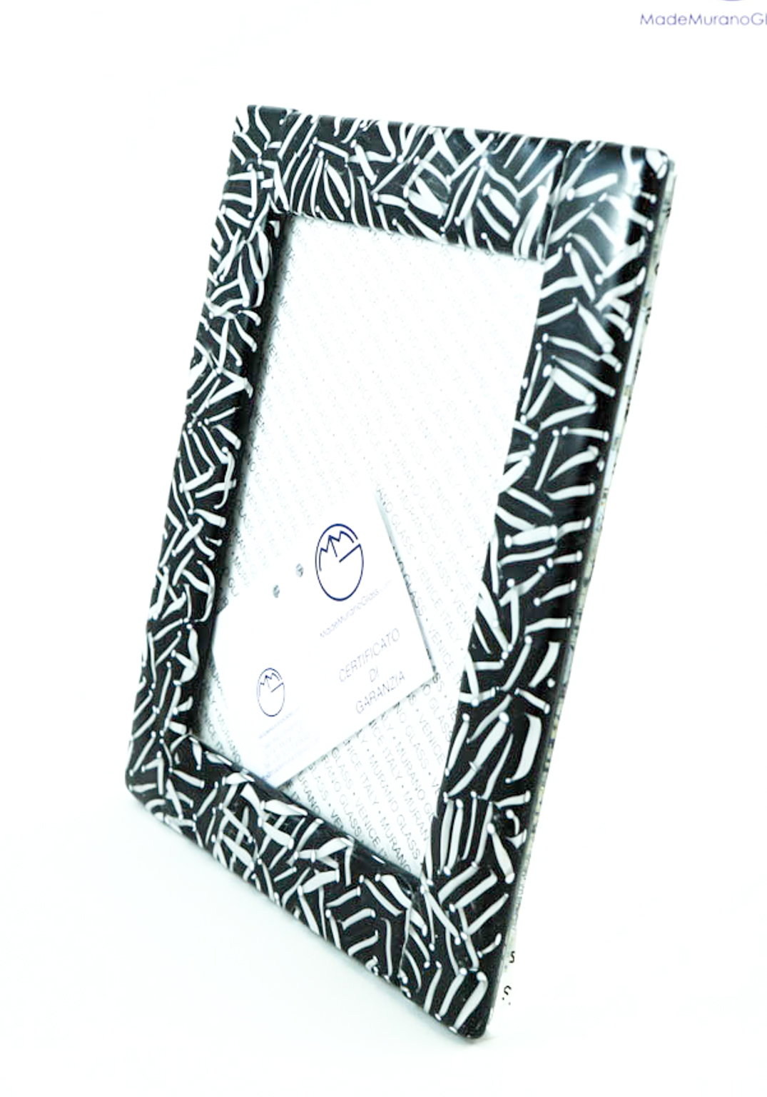 Picture Frame In Murano Glass Size L Made Murano Glass picture-frame-in-murano-glass-size-l-made-murano-glass