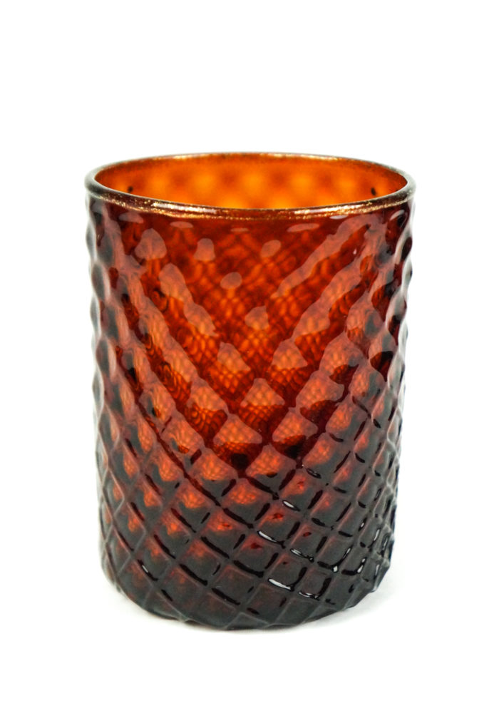Tosca - Set Of 6 Drinking Glasses Amber Tumbler With Jug - Made Murano ...