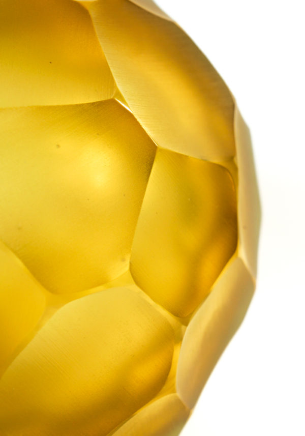 Baeon - Amber Murano Glass Vase - Made Murano Glass