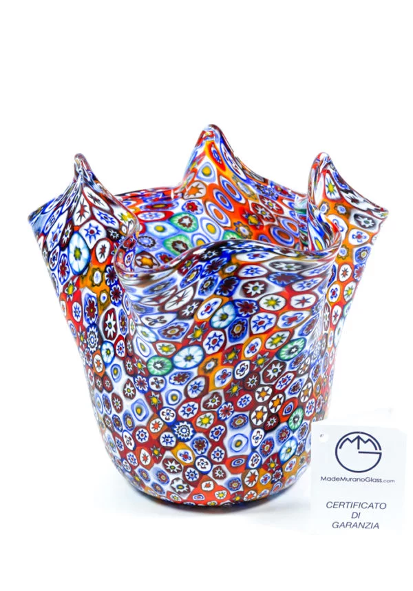 Buy Venetian Glass Vases With Murrina Online | Made Murano Glass