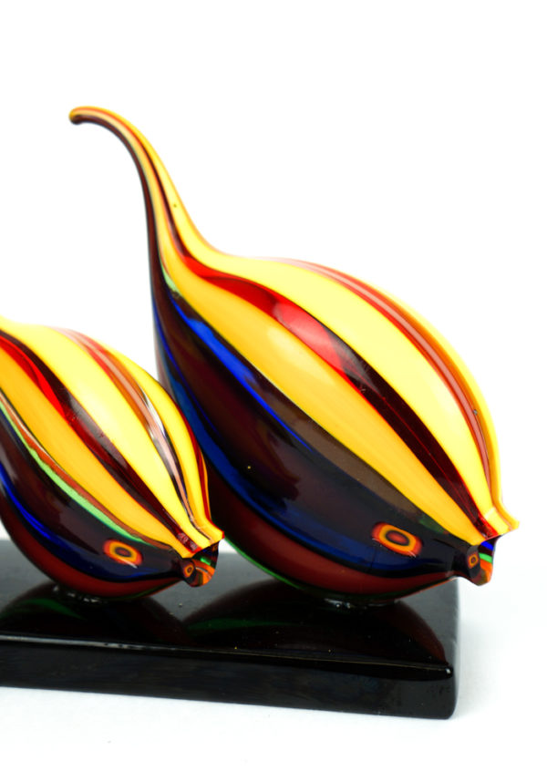 Tris Fish Tropical - Made Murano Glass - Made Murano Glass