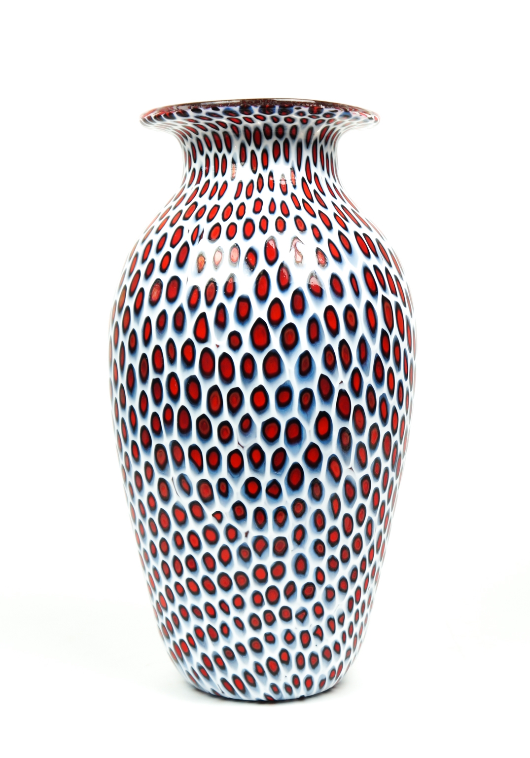 Colosseo - Vase With Murrina Millefiori - Made Murano Glass