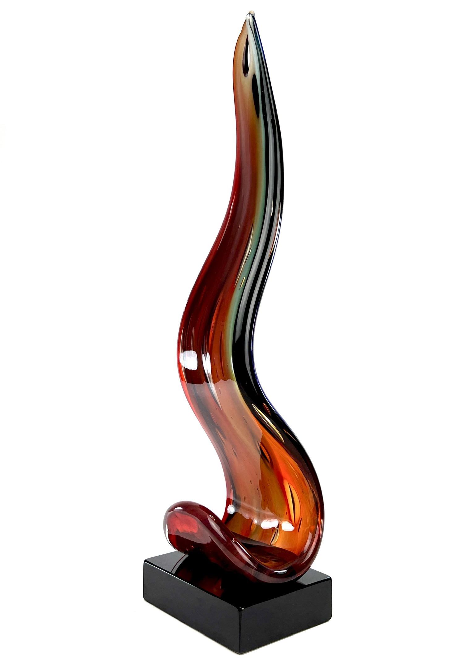 Nastrin - Ribbon Sculpture In Murano Glass - Made Murano Glass