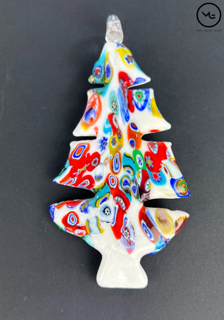 Pillo - Tree For Christmas Ornaments In Murano Glass - Made Murano Glass
