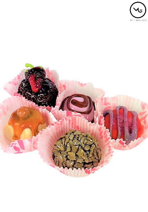 Murano Glass Pastries - Made Murano Glass