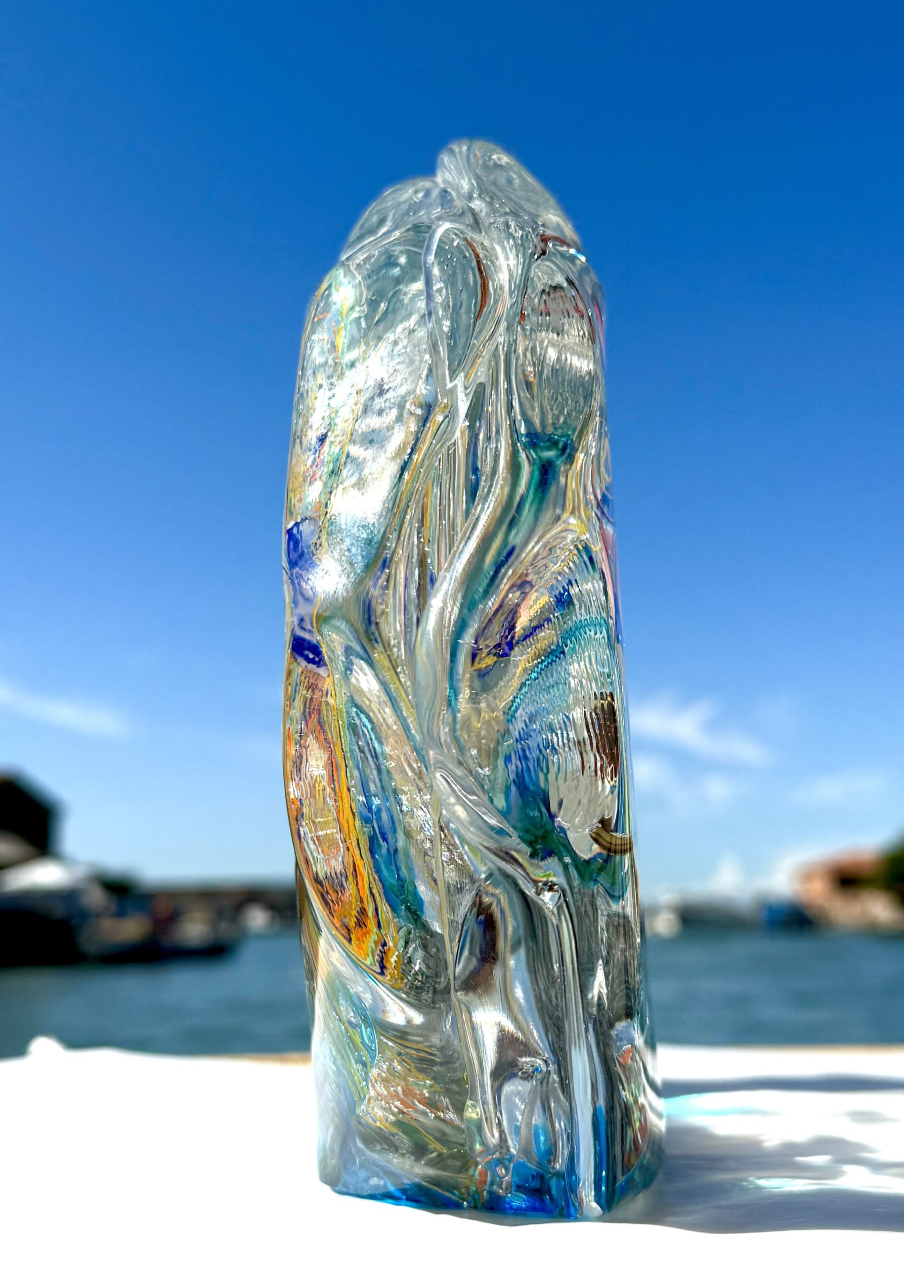 Olenek - Murano Glass Aquarium With 8 Elements